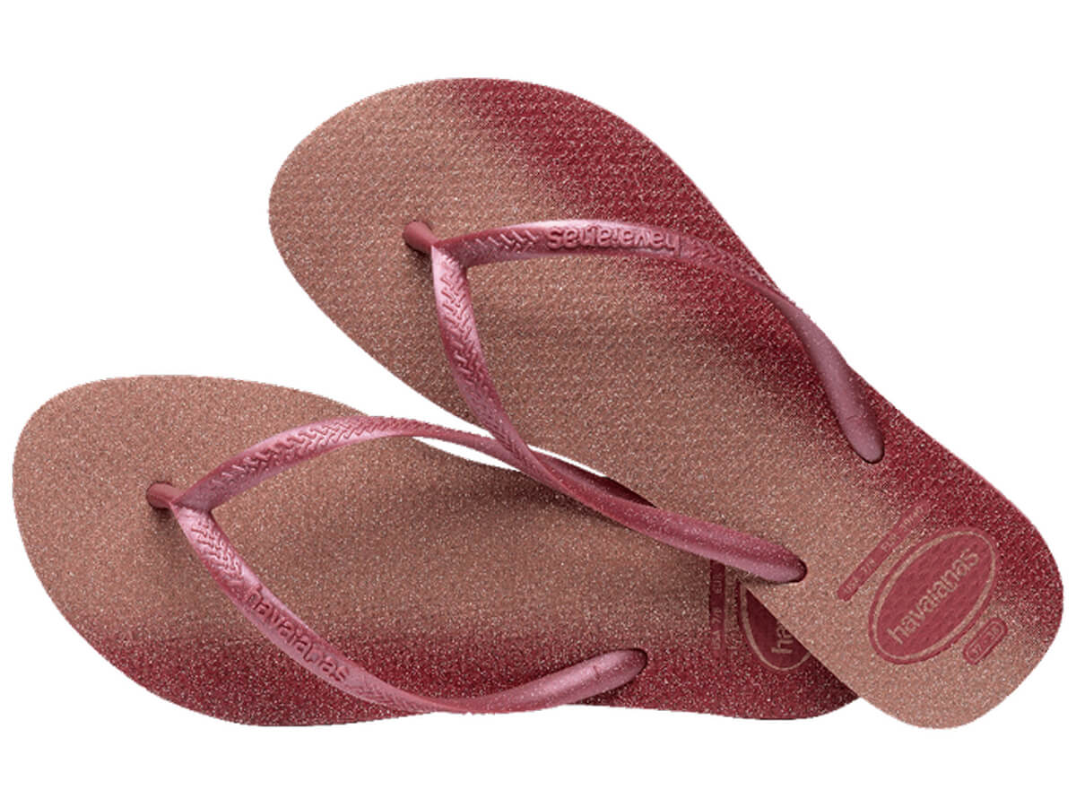 Zapata Premium - Chinelo Havaianas Slim Gloss - Hav Slim Gloss - Amaranto