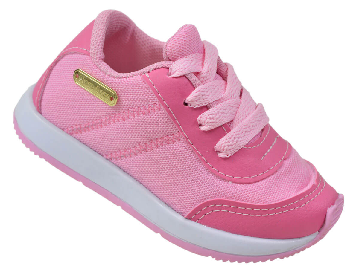 Zapata Premium - Tênis Infantil Pingo Doce BQN - BQN R.K101 - Rosa